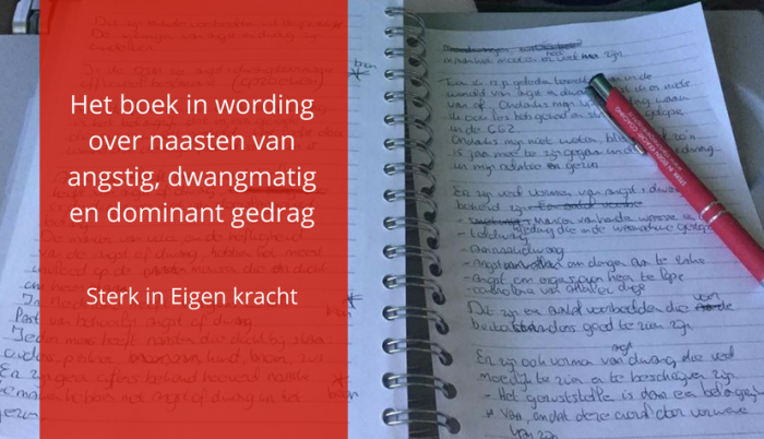 Boek voor en over naasten van angst, dwang en dominant gedrag
